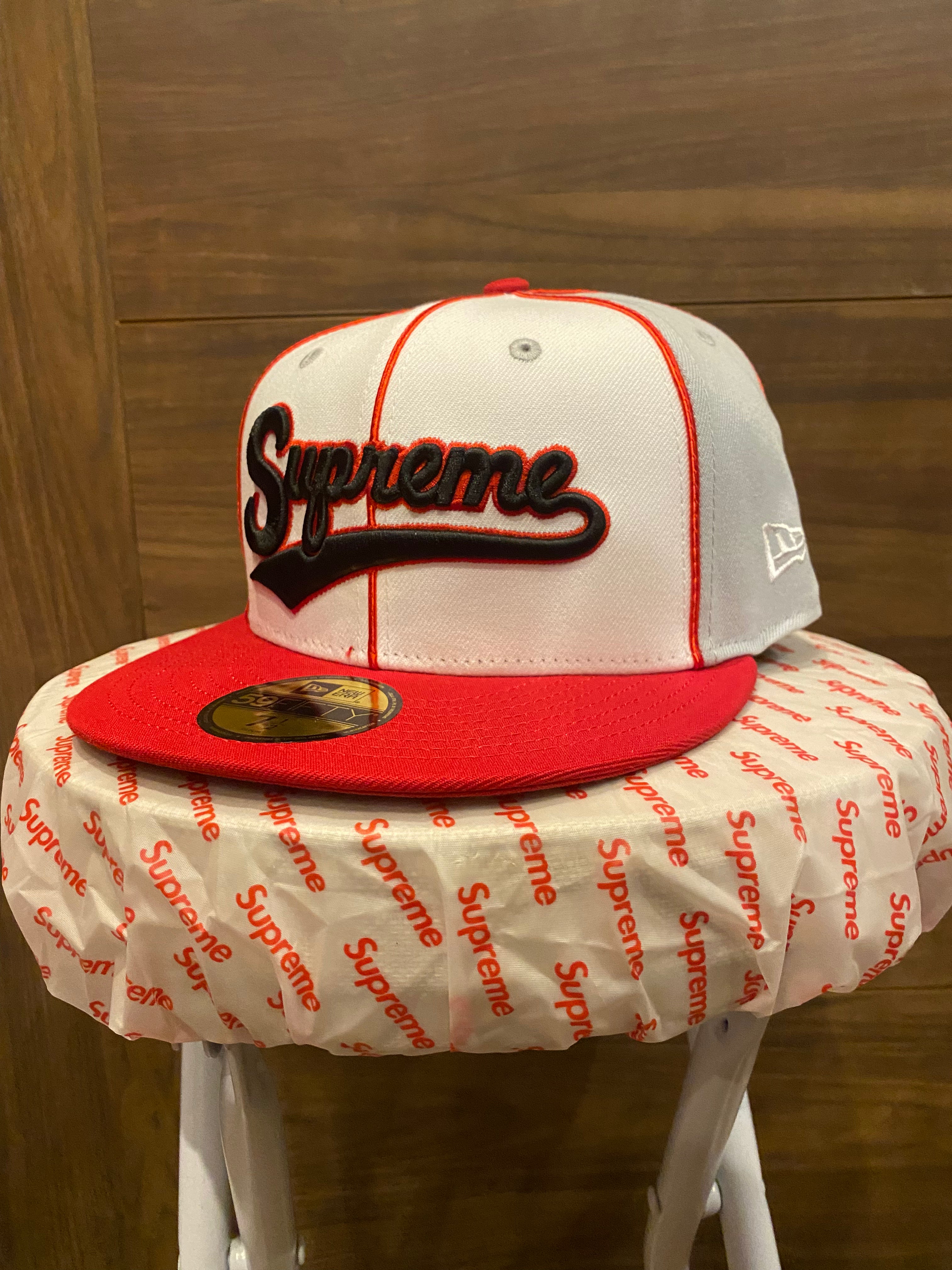 Size【7 1/4.7 3/8,7 1/2.7 5/8】 SUPREME シュプリーム 25SS Piping Script Logo N – SUP PLUG TOKYO